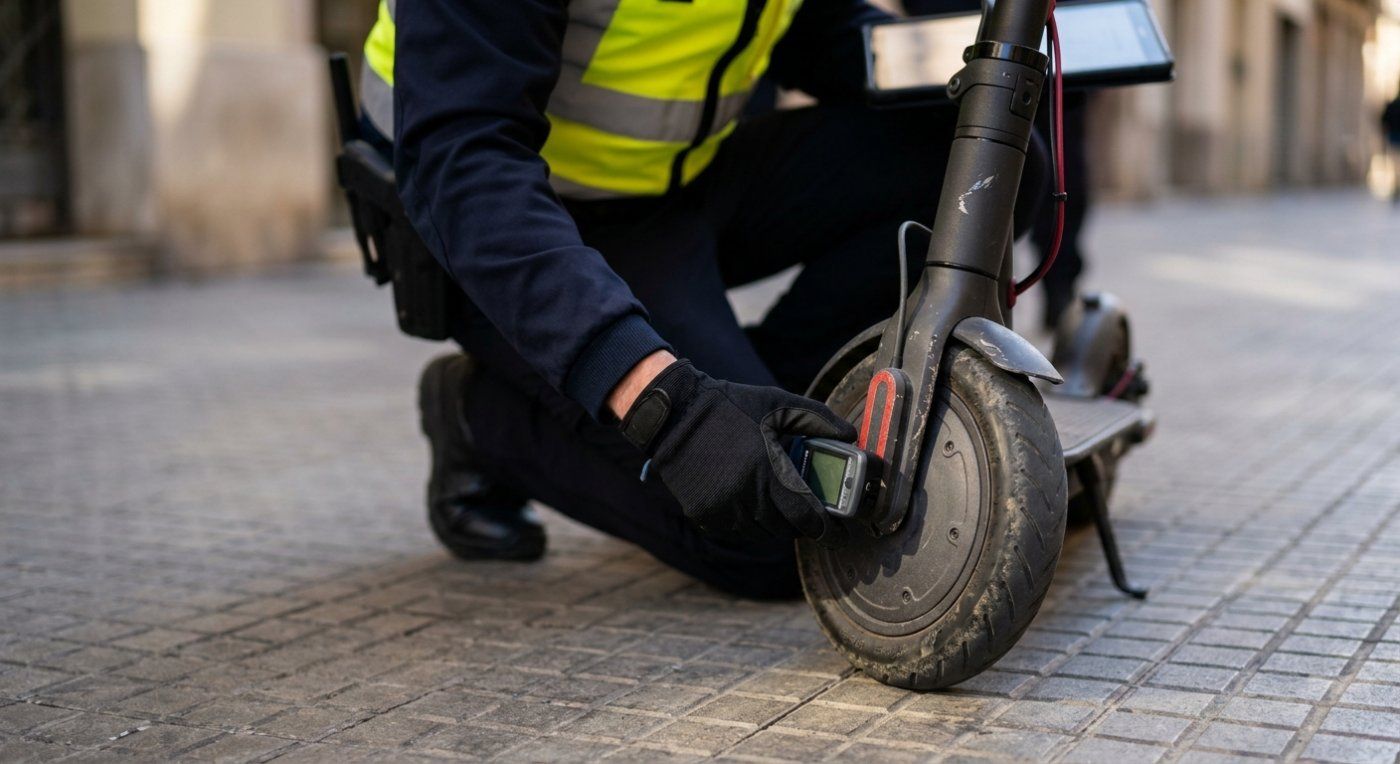 Un control municipal retira a Reus patinets que arriben als 65 km/h