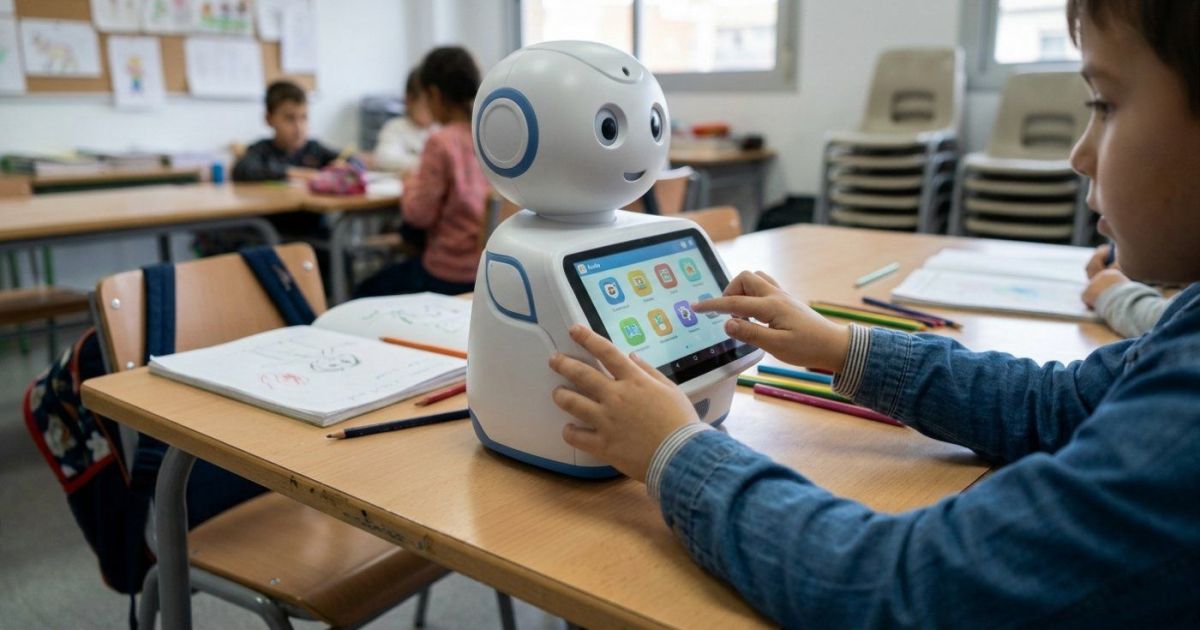 Un robot social entrena joves a Lleida per identificar emocions que la ...