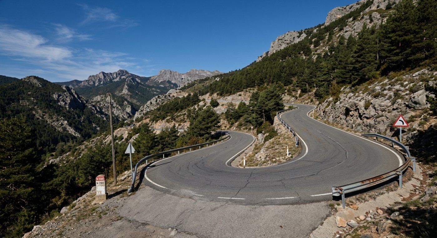 A winding mountain route demands a 2-kilometer tunnel to end the ...