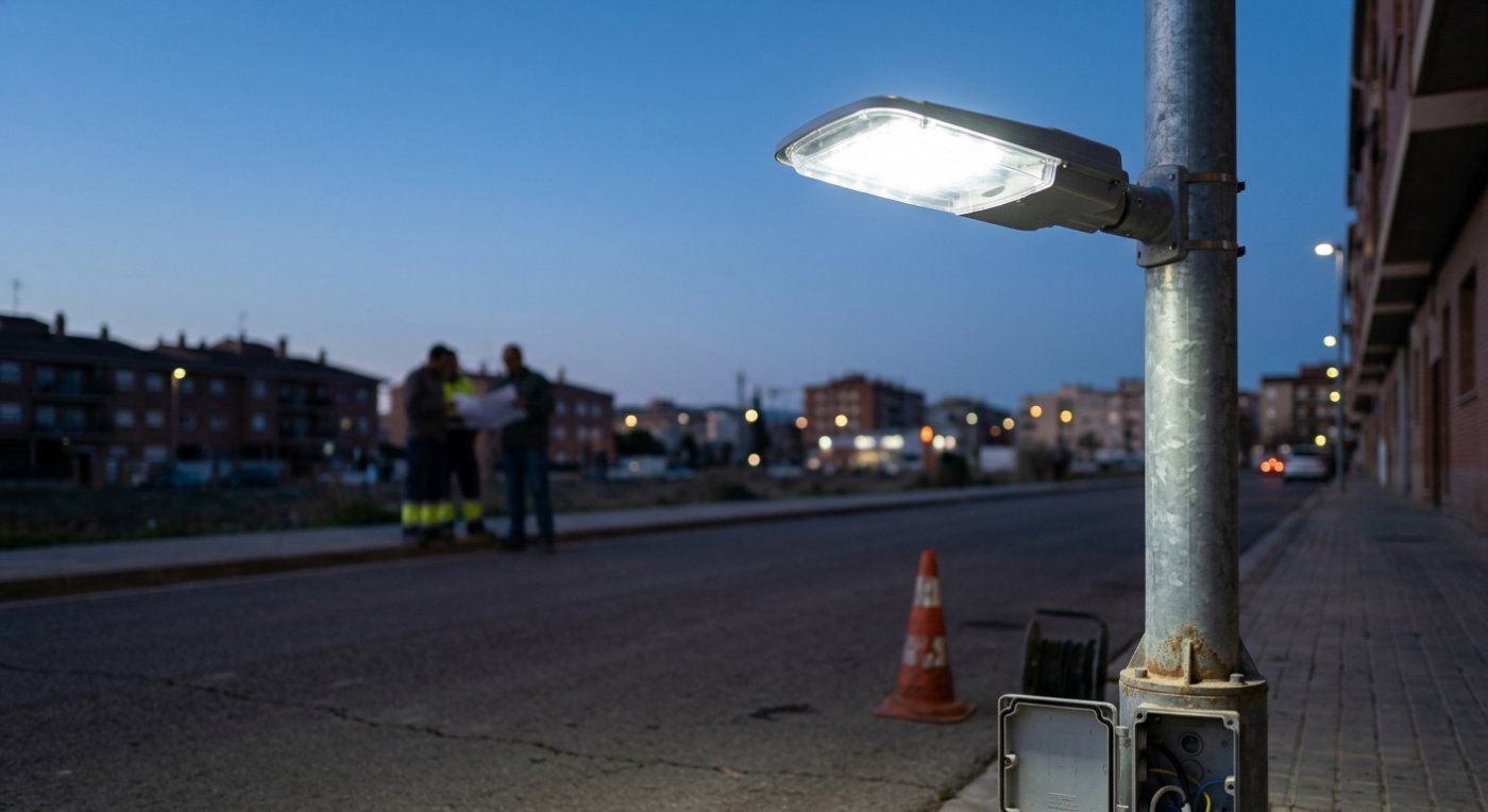 The renovation of lighting in Mollerussa turns a millionaire investment ...