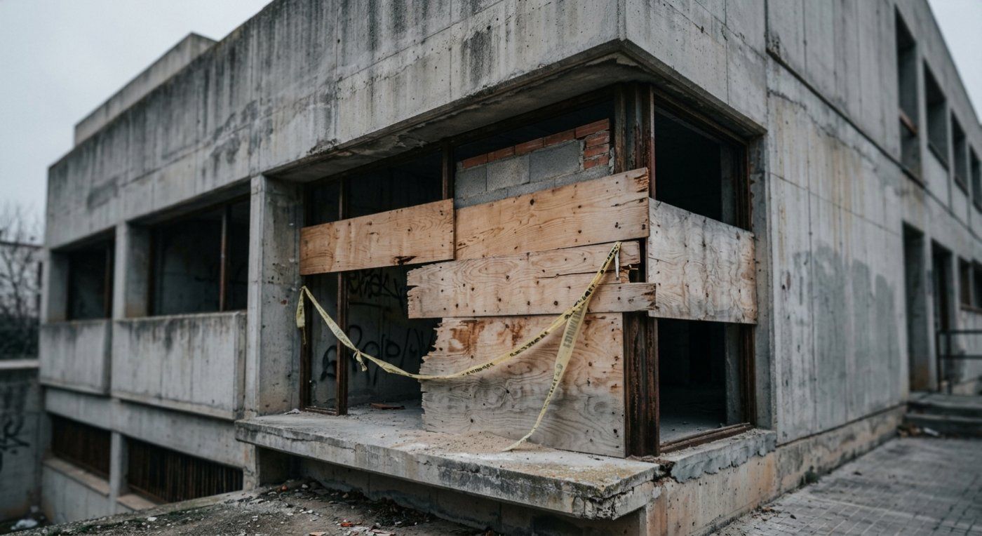 The Generalitat boarded up the Reus residence as unsafe, which ...
