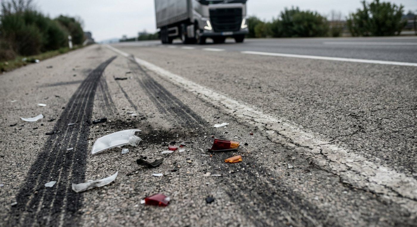 The AP-7 in Girona concentrates 55% of serious accidents with trucks ...